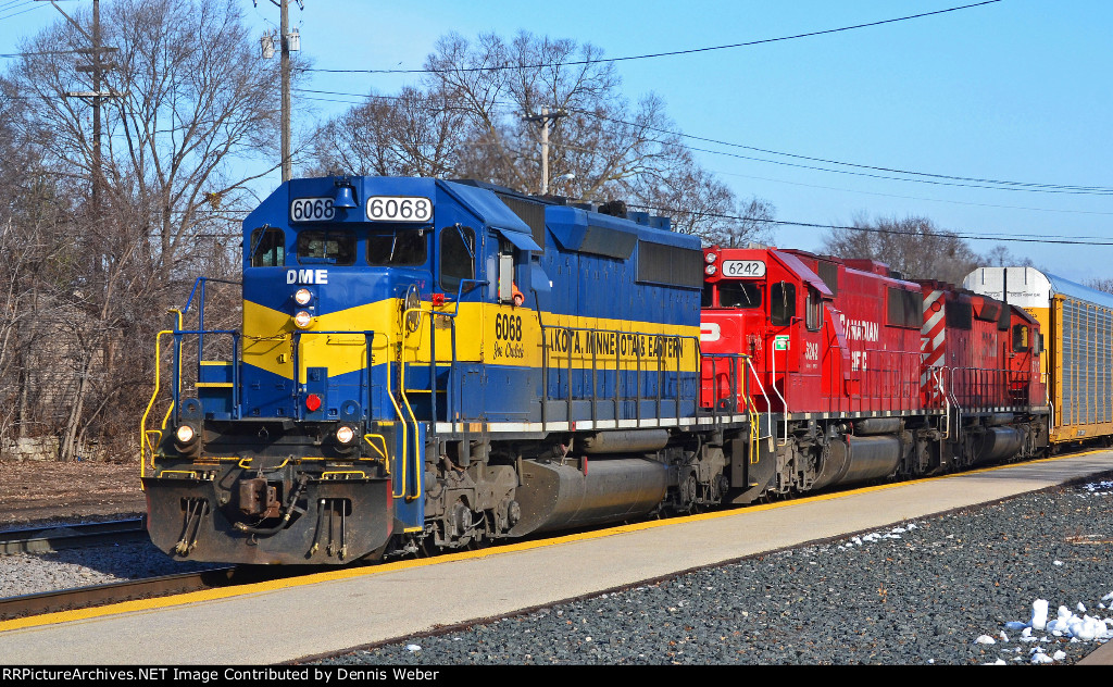 DM&E 6068, CP's Tomah Sub.